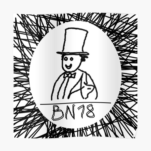 "BN18 Logo" Poster for Sale by BN18 | Redbubble