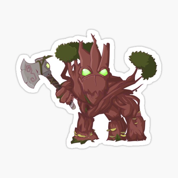 "Paladins Grover Chibi" Sticker by Samouii | Redbubble