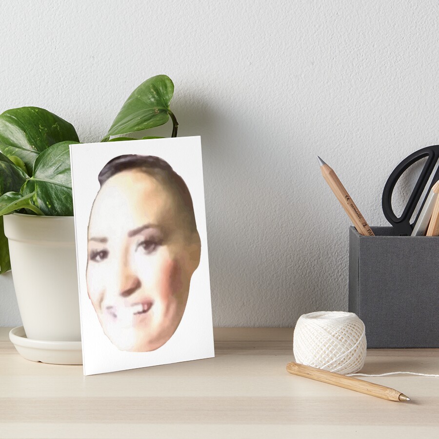 "Poot Lovato Meme" Art Board Print for Sale by JFuentez | Redbubble