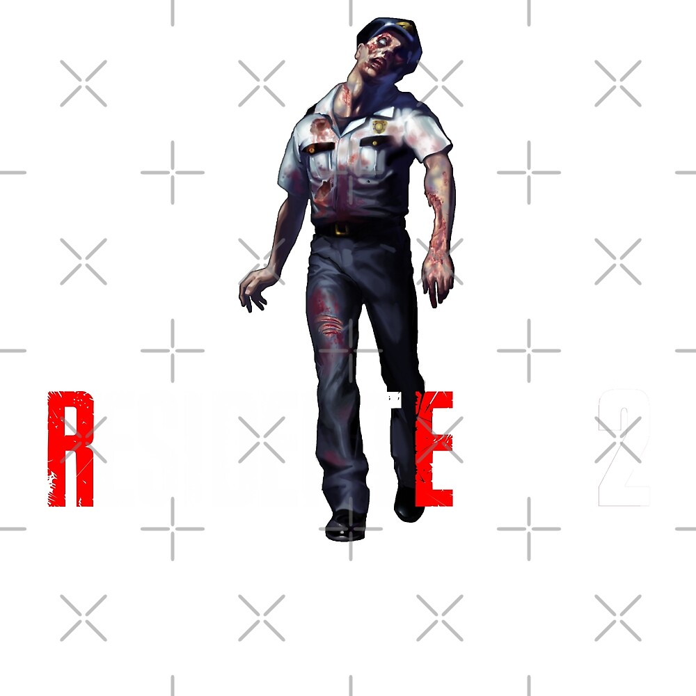 "Resident Evil 2 Remake Police Zombie" by Biosiz | Redbubble