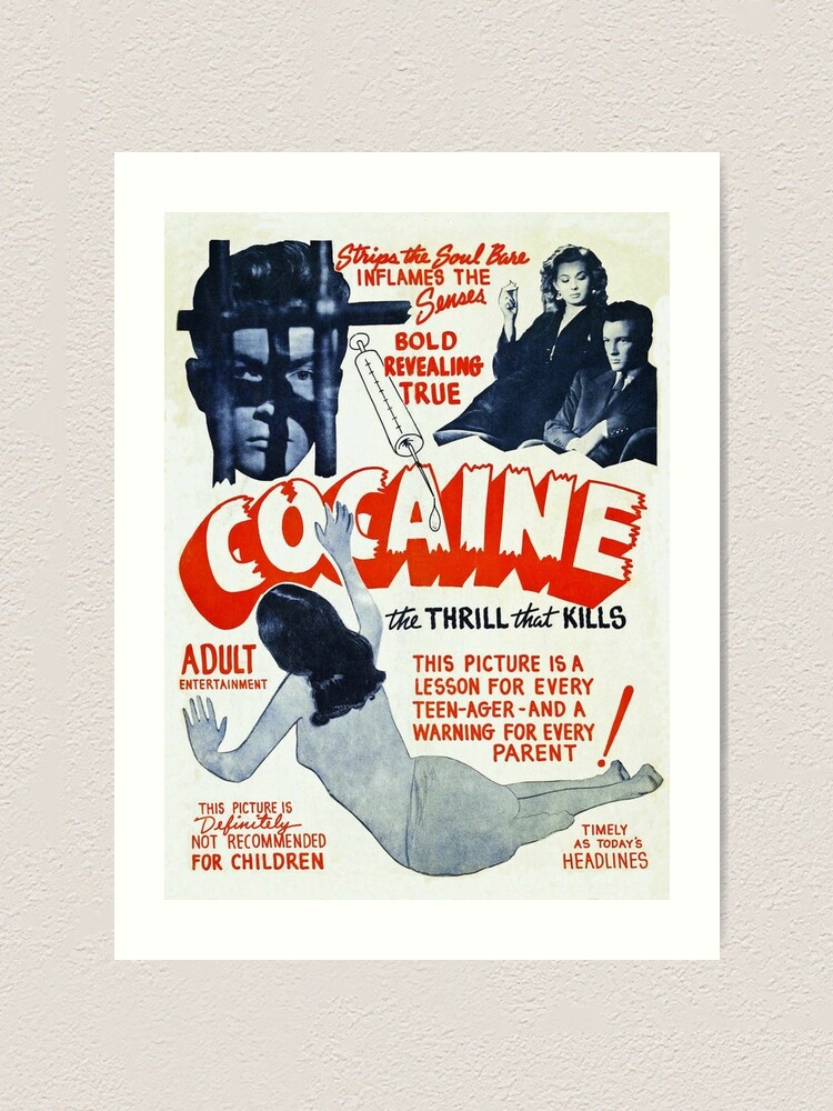 "Cocaine Vintage Ad" Art Print by sgmcdermott | Redbubble