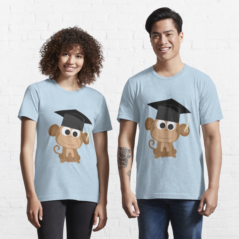 "Cute Monkey Graduate" Sticker for Sale by Eggtooth | Redbubble