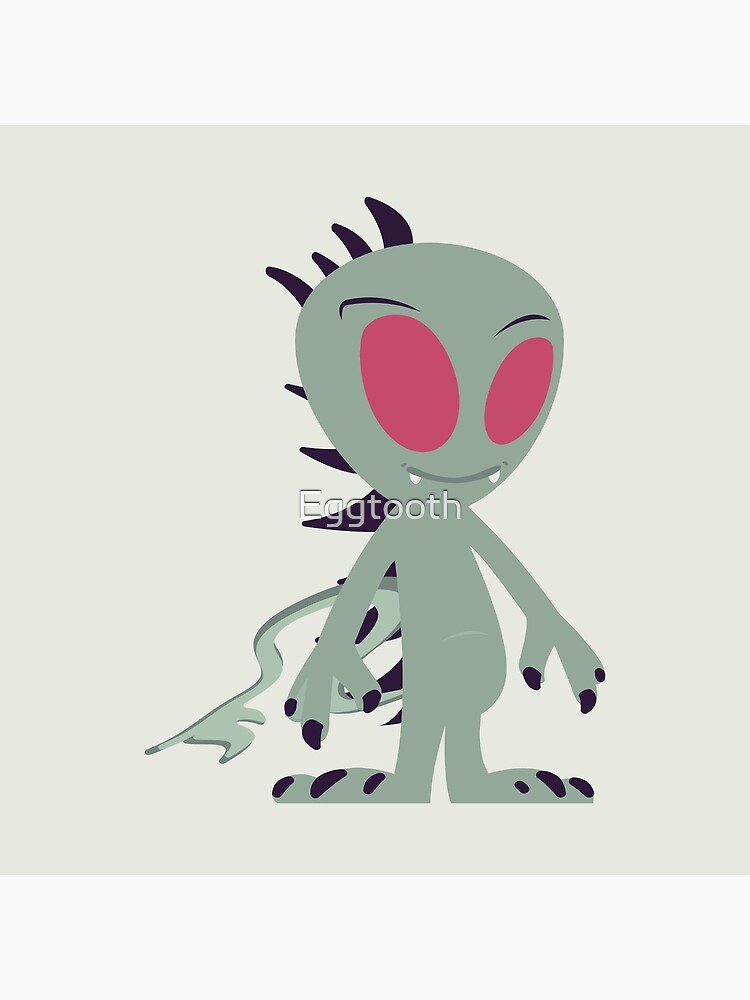 "Cute Little Chupacabra" Poster for Sale by Eggtooth | Redbubble