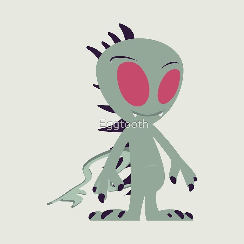 "Cute Little Chupacabra" by Eggtooth | Redbubble