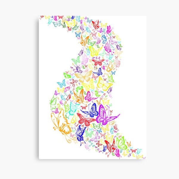 "Butterfly spill" Canvas Print for Sale by DisturbedXui | Redbubble