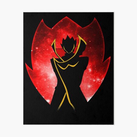 "Zero - Code Geass" Art Board Print by Dandeelion | Redbubble