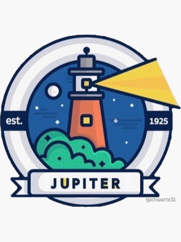 "Light House Logo (Jupiter, Florida) " Sticker for Sale by tjschwartz31 ...