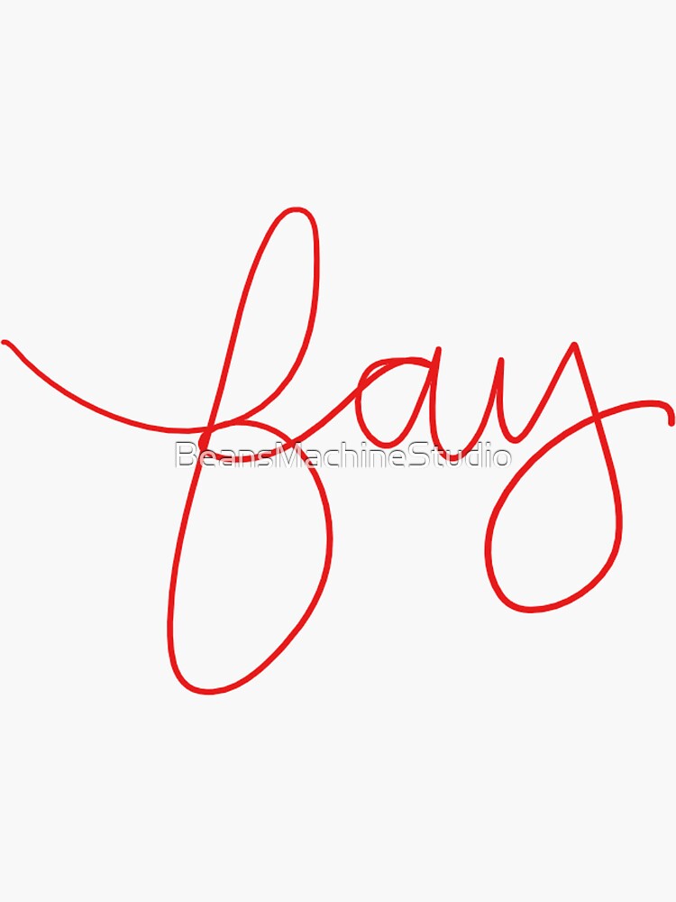 "Fay" Sticker by kaileyryan | Redbubble