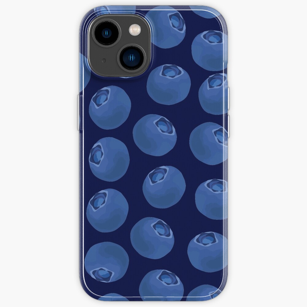 "Blueberries" iPhone Case for Sale by hmarshmello | Redbubble