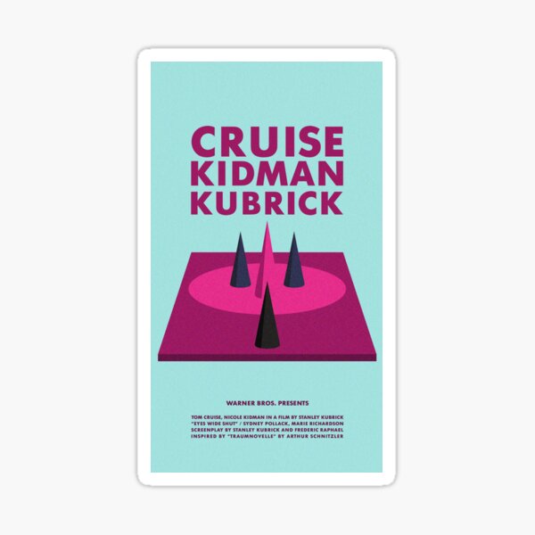 "Stanley Kubrick's "Eyes Wide Shut"" Sticker for Sale by ...