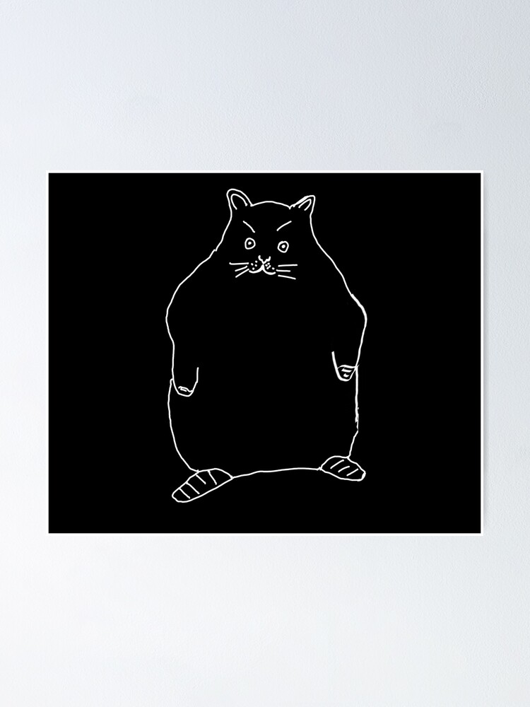 "Fat Cat" Poster by 1ah-al1 | Redbubble