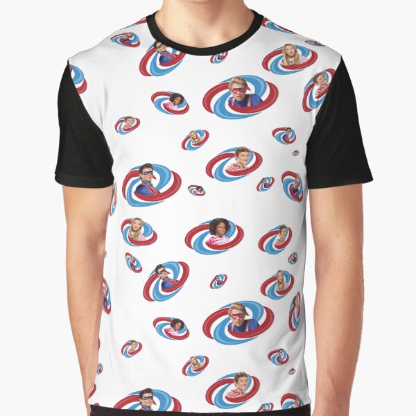 "Henry Danger Characters Logo" T-shirt for Sale by Linneke | Redbubble ...