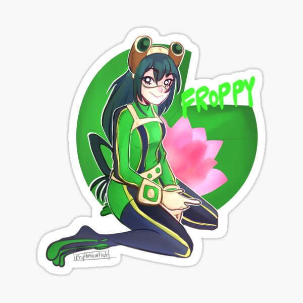 "Froppy!" Sticker for Sale by kolkakoa | Redbubble