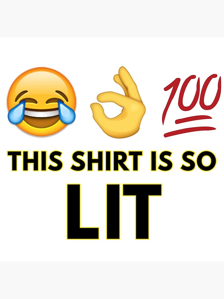 "normie meme lol lit emoji" Poster by DOMEGALULC | Redbubble