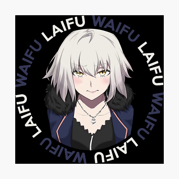 "Waifu Anime Inspired Shirt" Photographic Print by JaneFlame | Redbubble