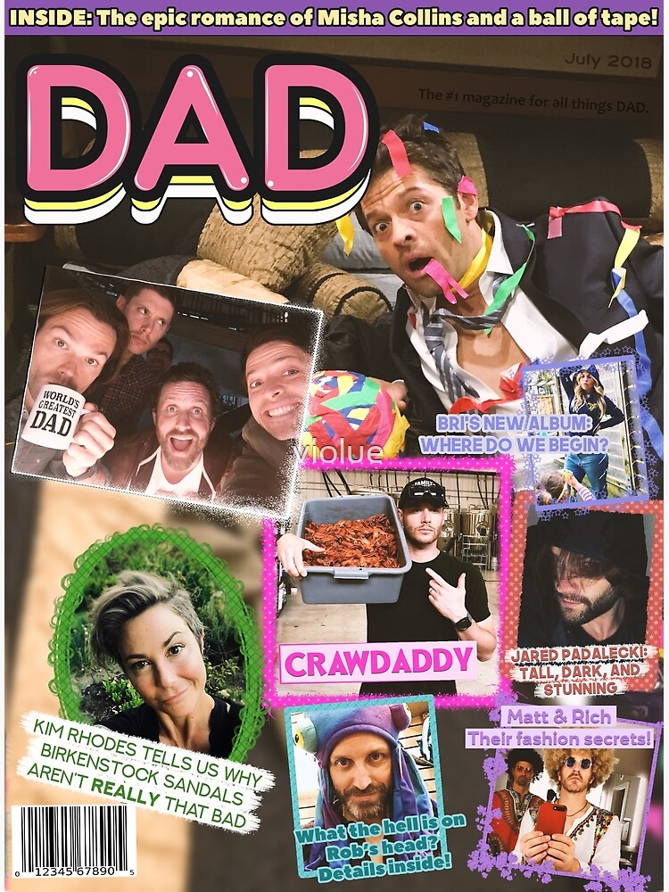 "DAD Magazine" Poster for Sale by violue | Redbubble