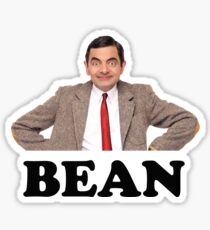 Funny Mr Bean Stickers | Redbubble