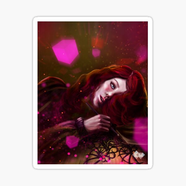 "Shallan" Sticker by keithmagnaye | Redbubble