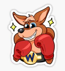 Boxing Kangaroo Stickers | Redbubble