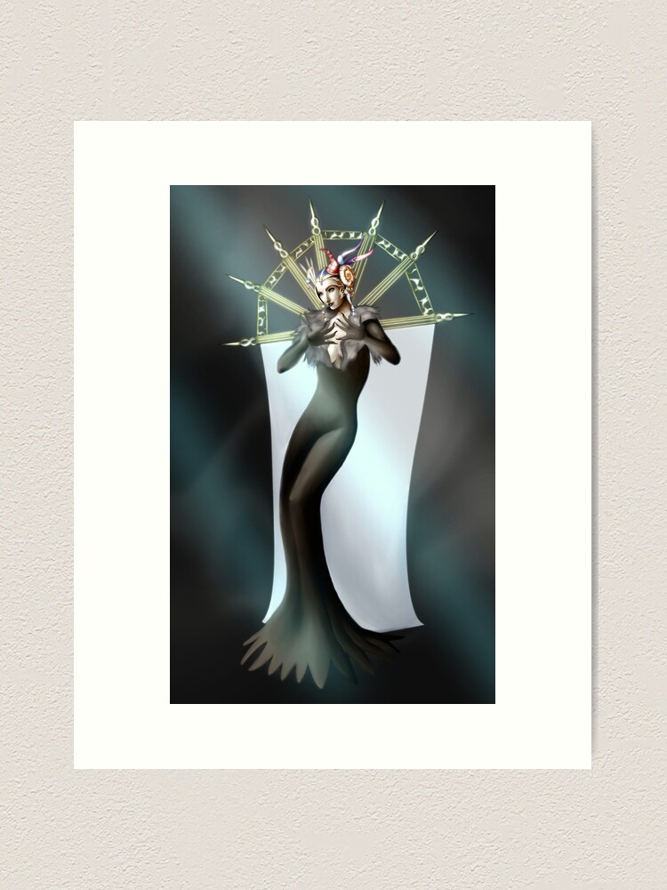 "Edea Kramer from Final Fantasy 8" Art Print for Sale by DougSchenekArt ...
