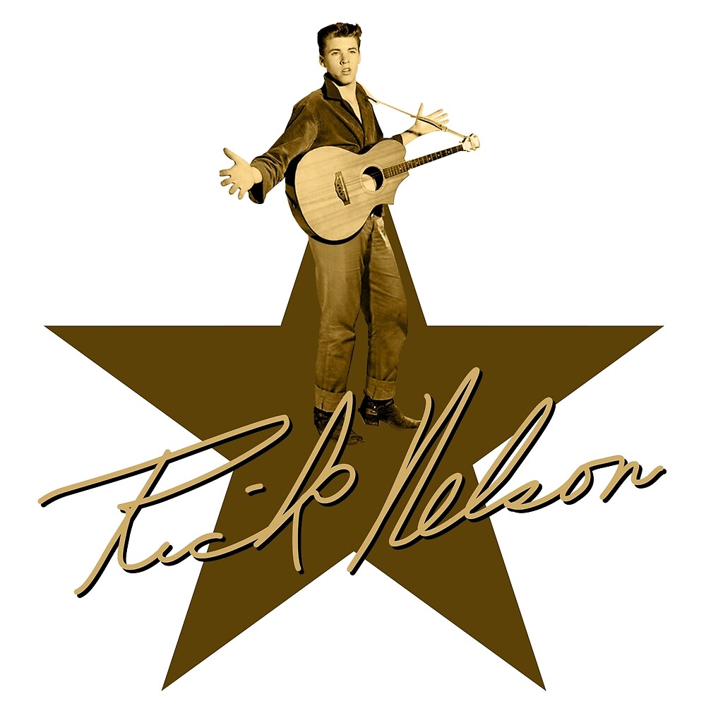 "Ricky Nelson - Signature" by DAVID RICHARDSON | Redbubble