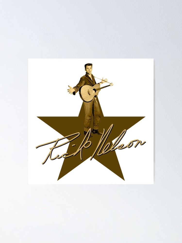 "Ricky Nelson - Signature" Poster for Sale by TIGERDAVER | Redbubble