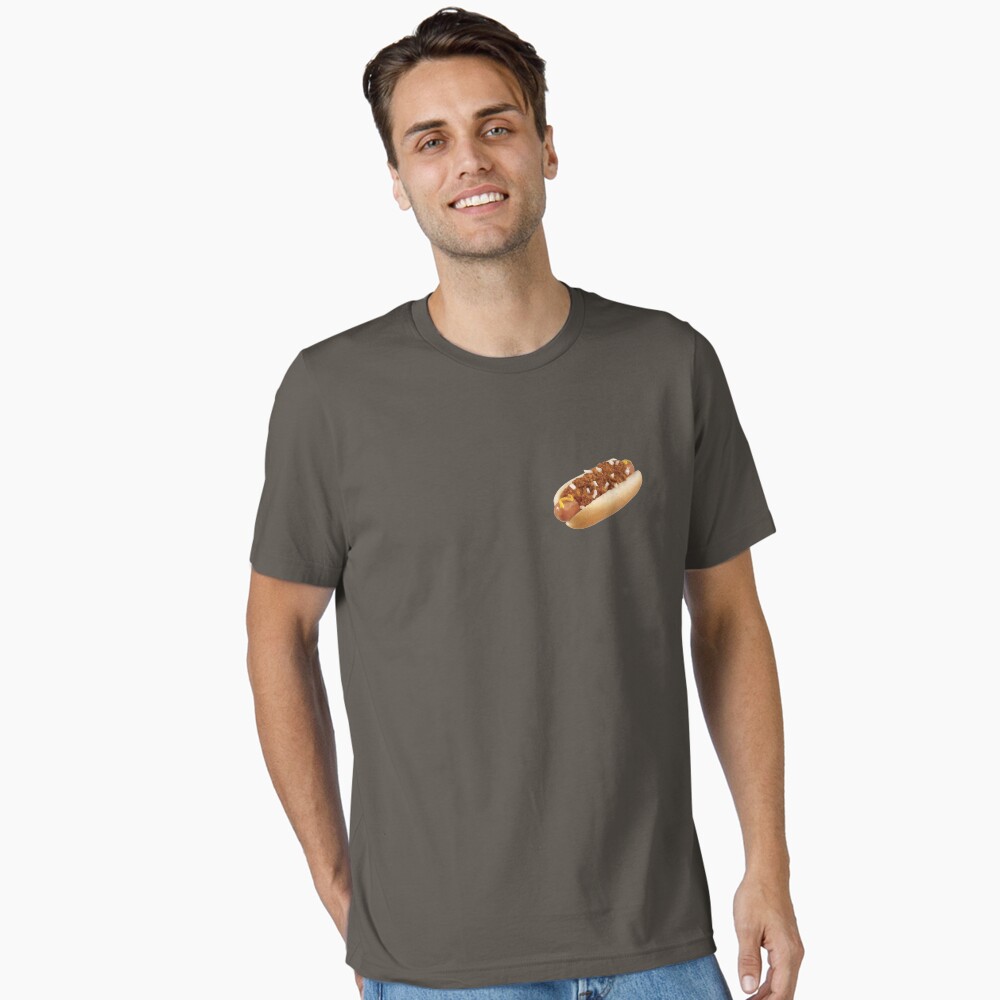 "Chili Dog - Hot Dog Coney Dog with Style Drawing" Sticker for Sale by ...