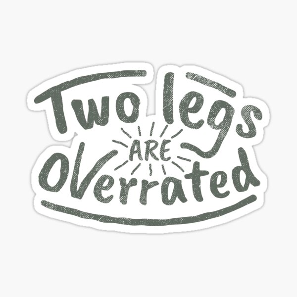 Prosthetic Leg Stickers | Redbubble