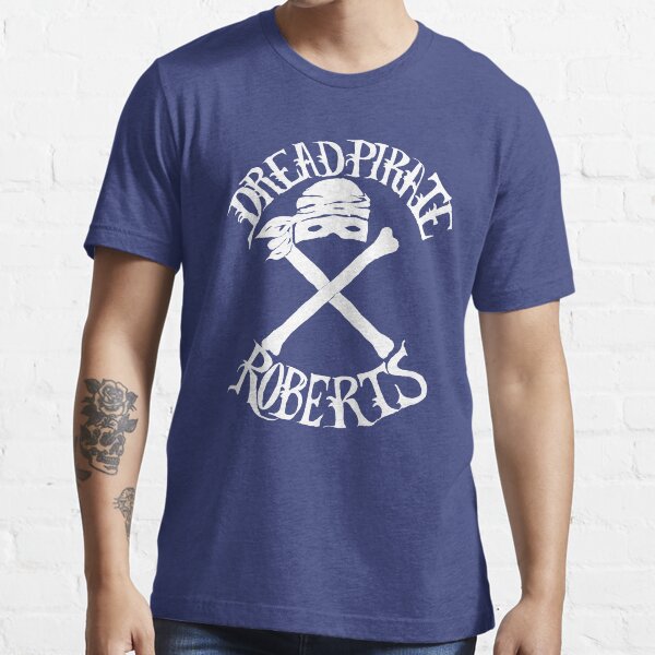 "Dread Pirate in White" T-shirt for Sale by RavensLanding | Redbubble ...