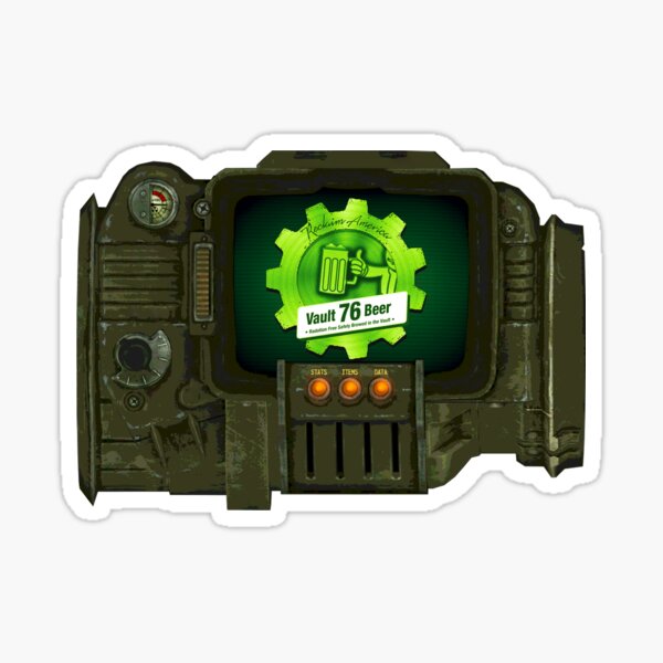"Vault 76" Sticker by DBnation | Redbubble