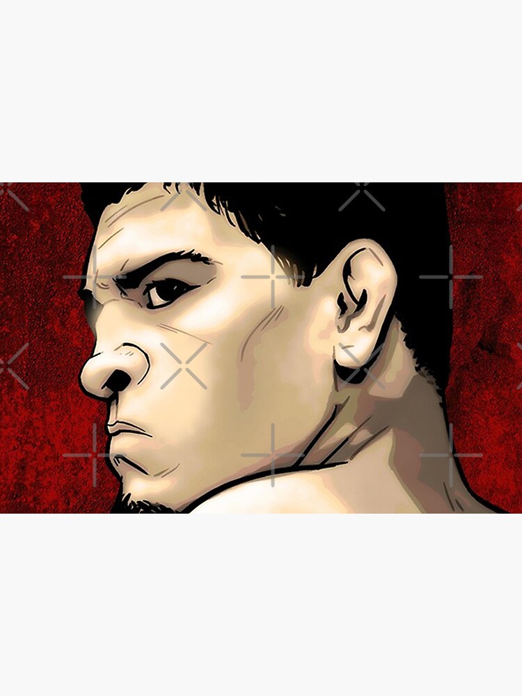 "Nick Diaz Art" Sticker by Desire-inspire | Redbubble
