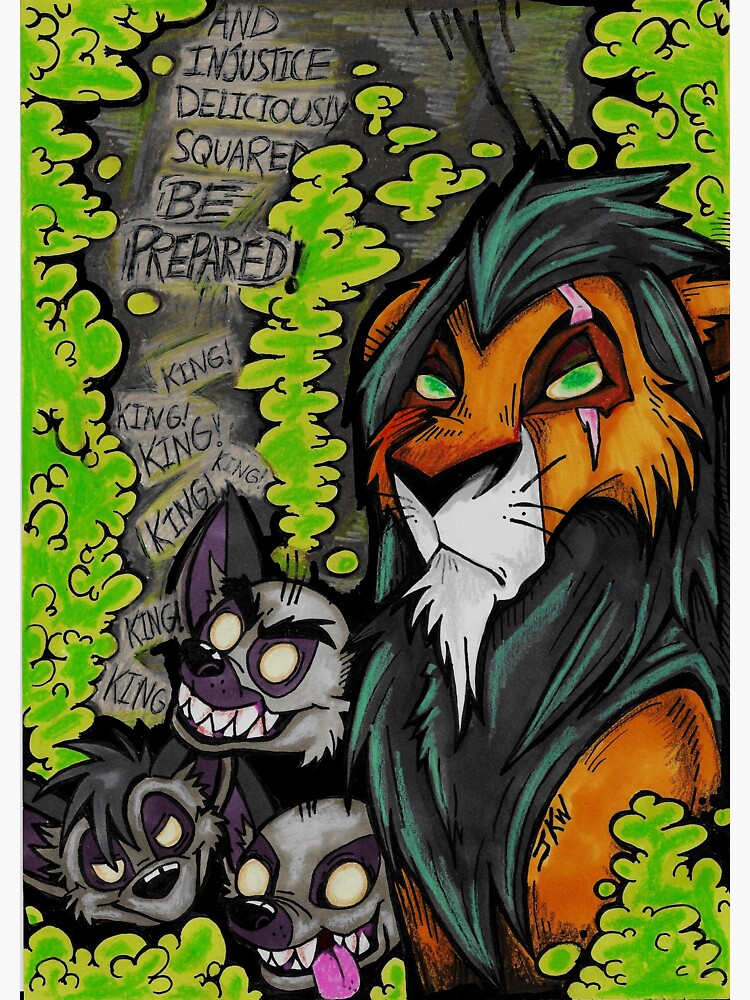 "The Lion King: Be Prepared" Sticker for Sale by jkw888 | Redbubble