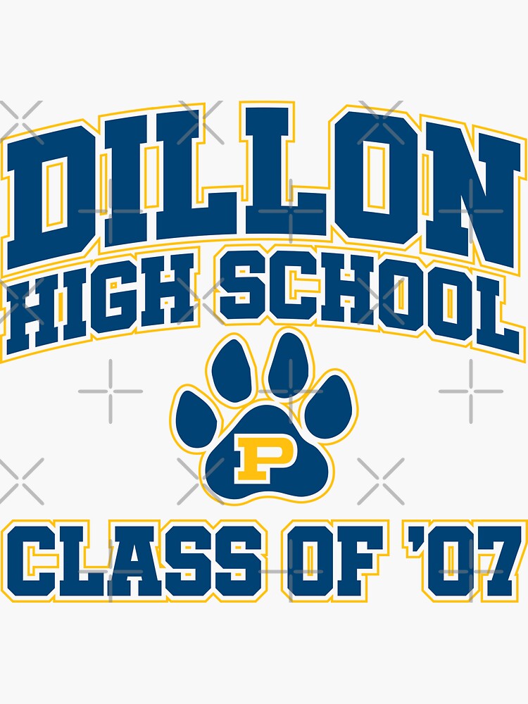 "Dillon High School Class of 2007" Sticker for Sale by huckblade ...