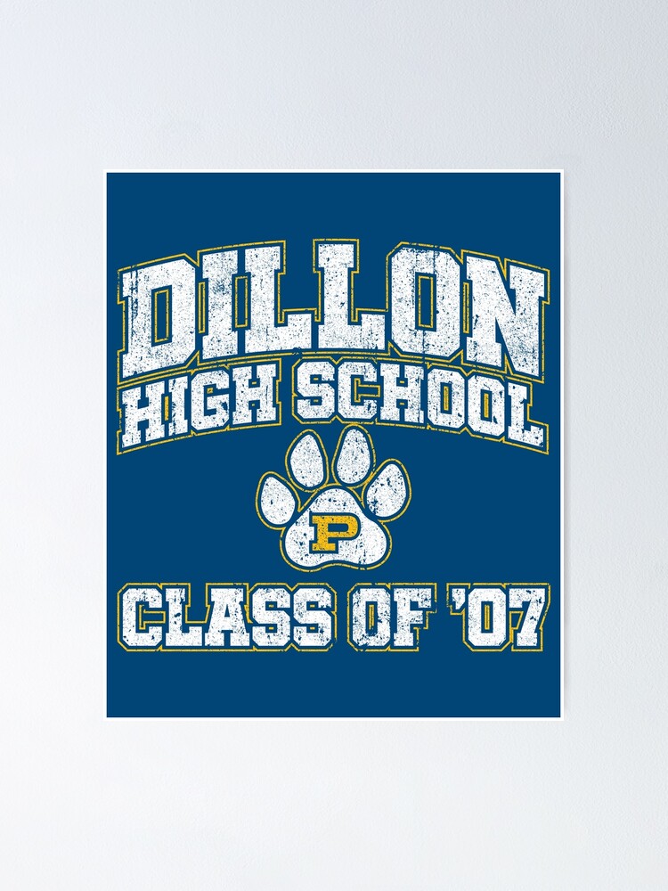 "Dillon High School Class of 2007 (Variant)" Poster by huckblade ...