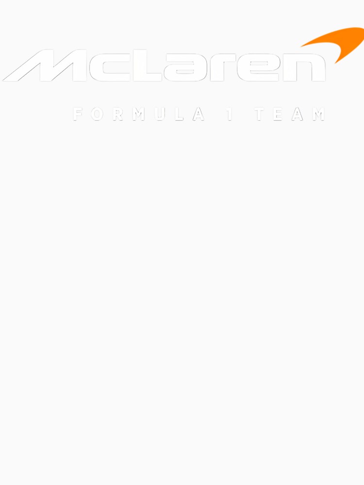 "Mclaren Racing Formula 1 Team Logo" Classic T-Shirt for Sale by ...