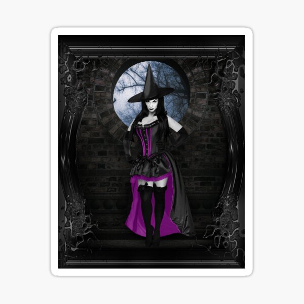 "VAMPIRA 12" Sticker by hornedquad | Redbubble