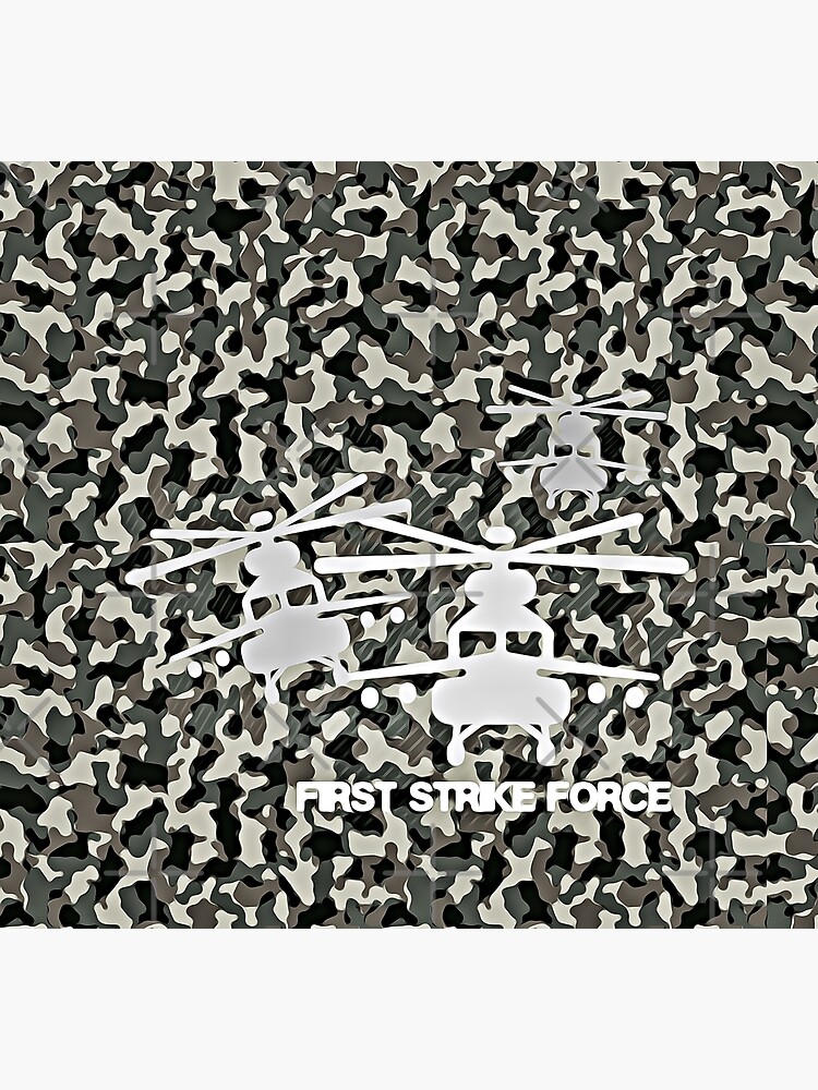 "Gray Camouflage Army Fatigue | First Strike Force " Photographic Print ...