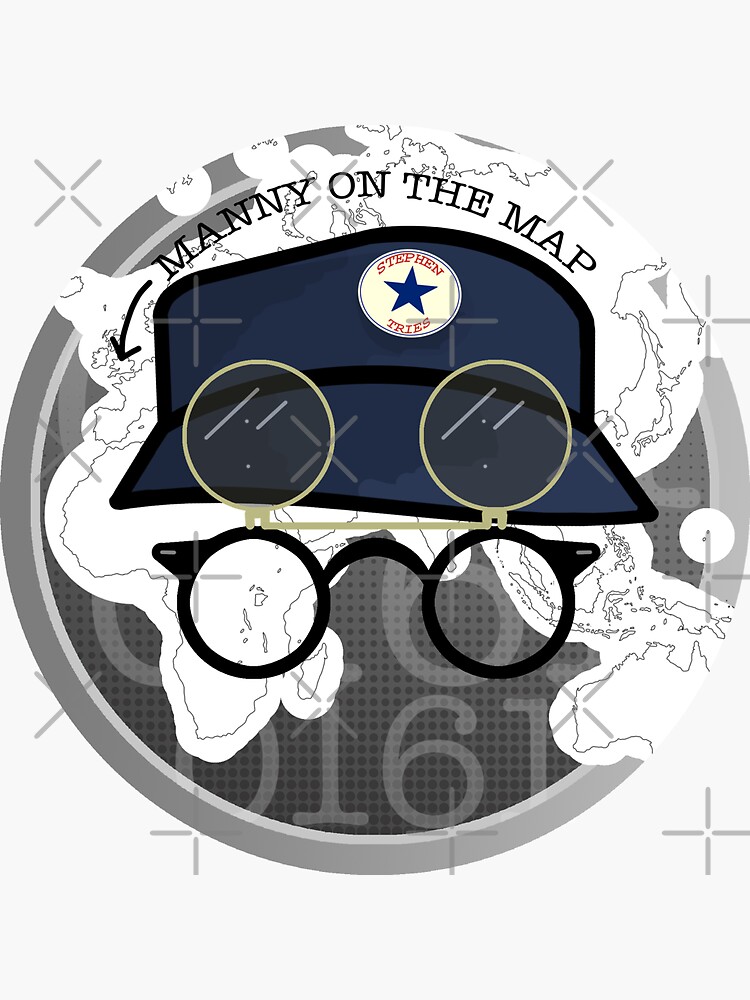 "Stephen Tries" Sticker for Sale by HalfSquare | Redbubble