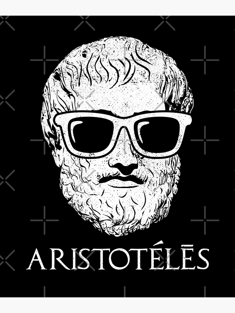 "Father Of Political Science Aristotle Philosopher Tshirt" Framed Art ...