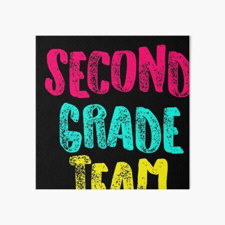 Lámina rígida «Diseño de Segundo Grado Equipo de Segundo Grado Regalo ...