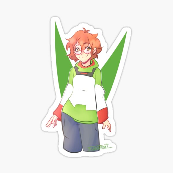 "Pidge! " Sticker by kolkakoa | Redbubble