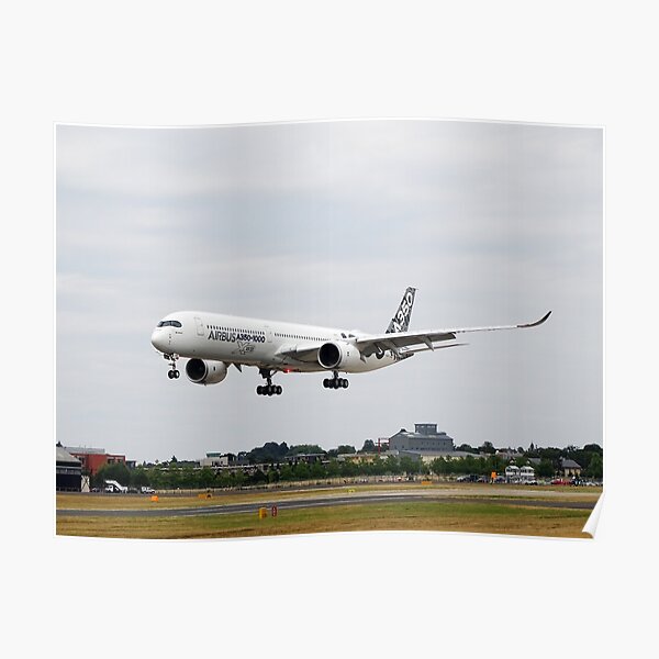 "Airbus A350-1000" Poster for Sale by AH64D | Redbubble