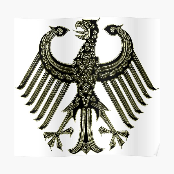 Poster: Bundesadler | Redbubble