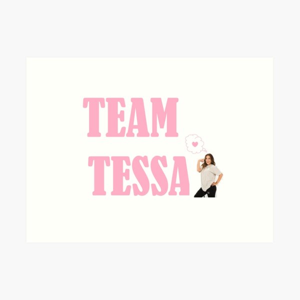 "tessa brooks merch team 10" Art Print by tiasdesigns | Redbubble