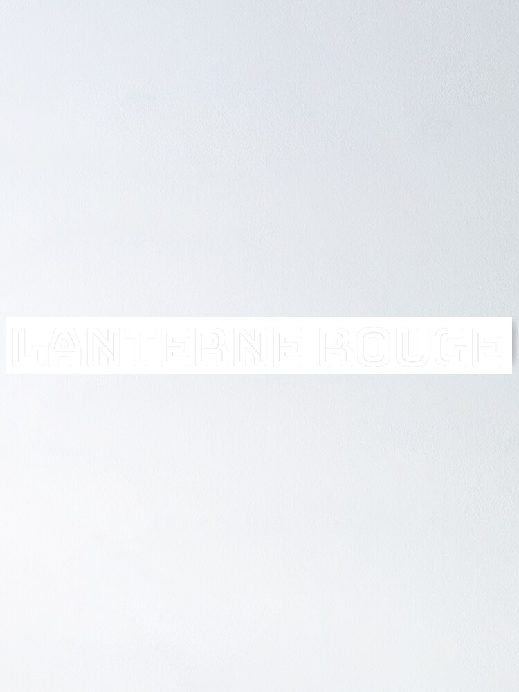 "Lanterne rouge tdf" Poster by torsteinf | Redbubble