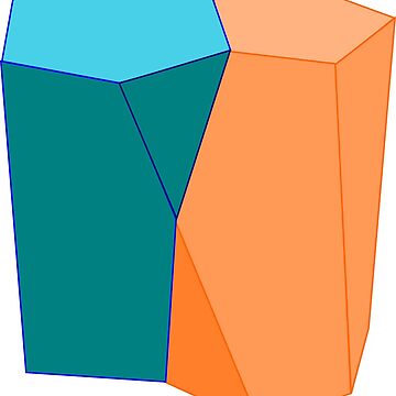 "Scutoid The Newly Discovered Shape" Sticker for Sale by beerhamster ...