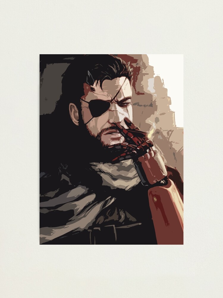 Lámina fotográfica «Metal Gear Solid V - (MGSV) | Snake Fumando» de ...