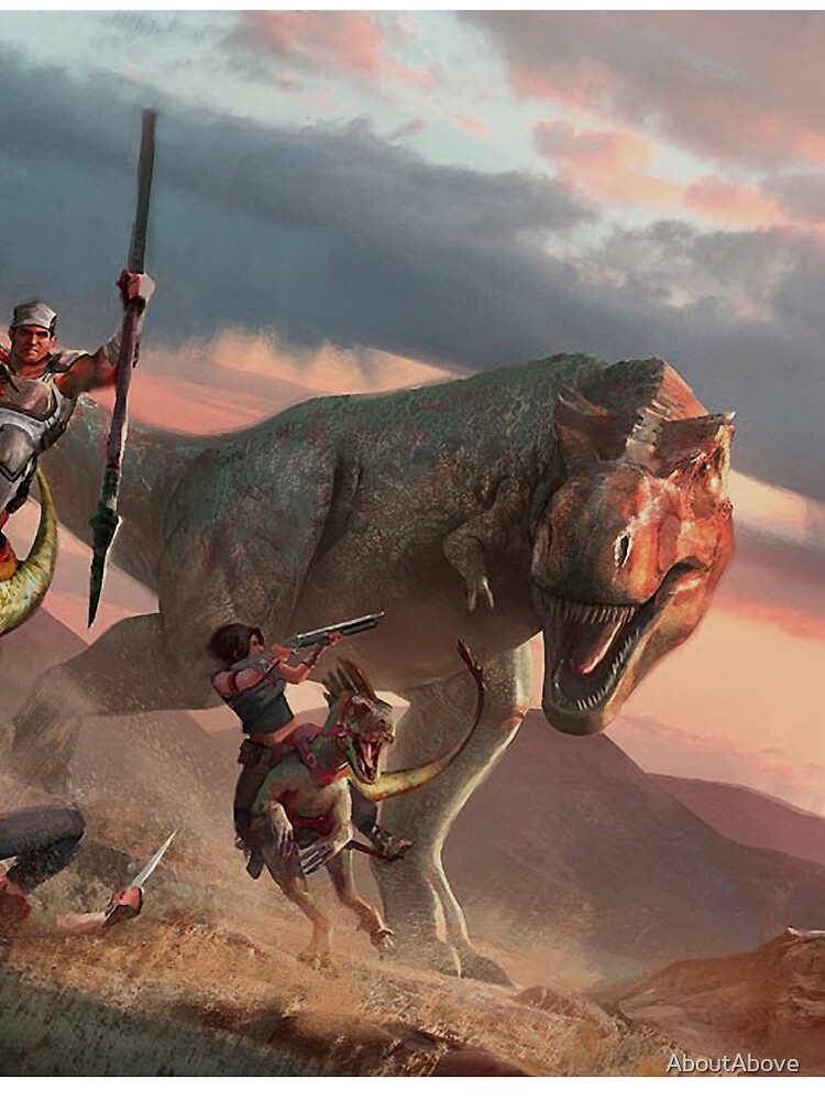 "ARK: Survival Evolved | T-Rex Design" T-shirt for Sale by AboutAbove ...