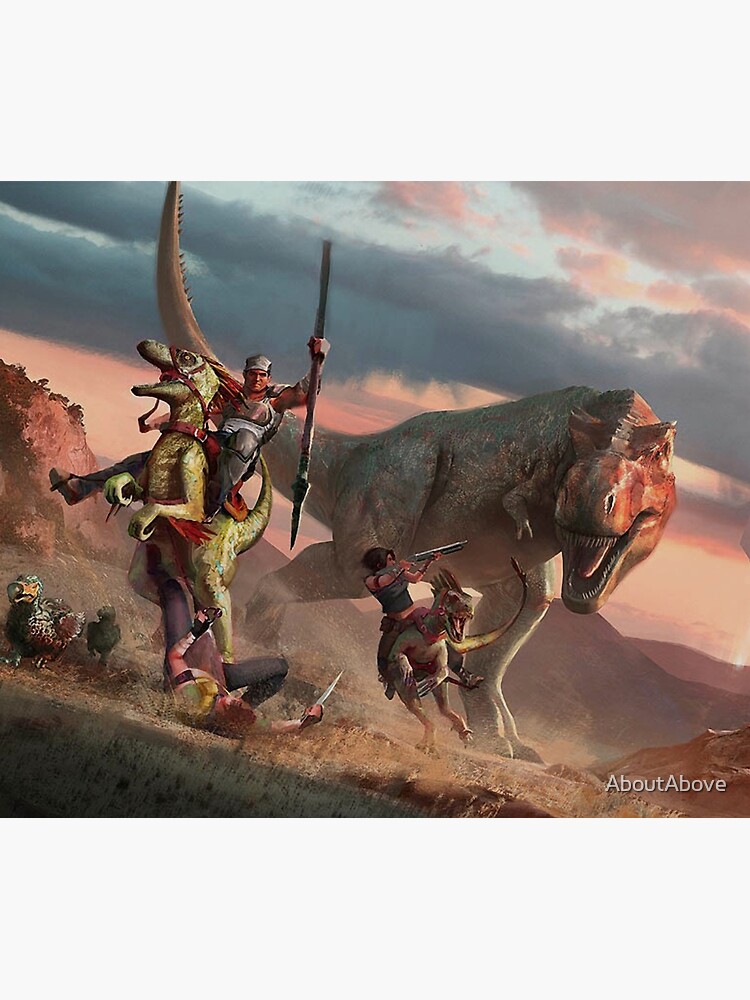 "ARK: Survival Evolved | T-Rex Design" Poster for Sale by AboutAbove ...