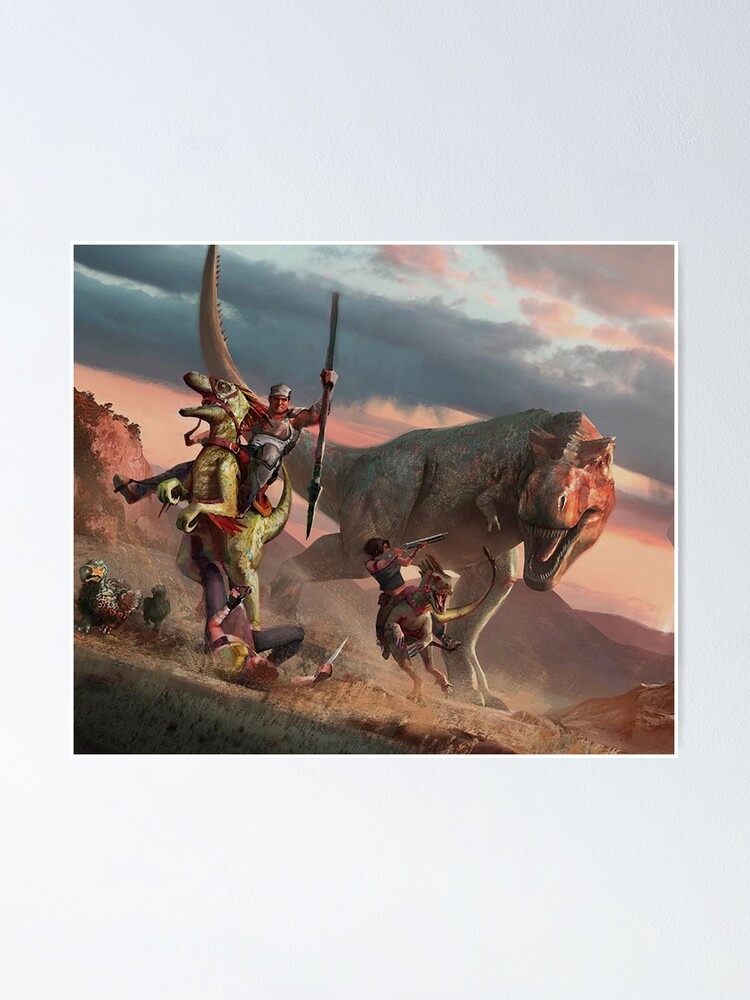 "ARK: Survival Evolved | T-Rex Design" Poster for Sale by AboutAbove ...